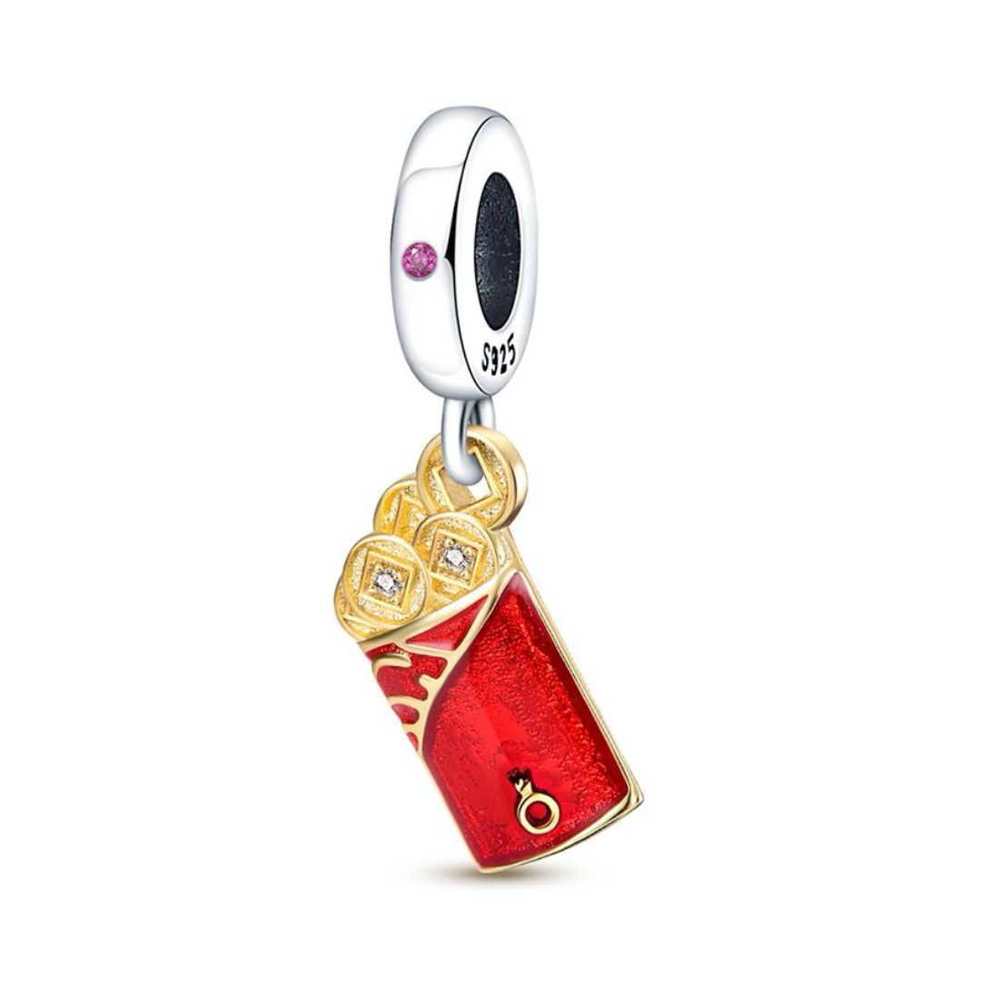 Red Money Envelope Dangle Charm – Pretty Little Charm