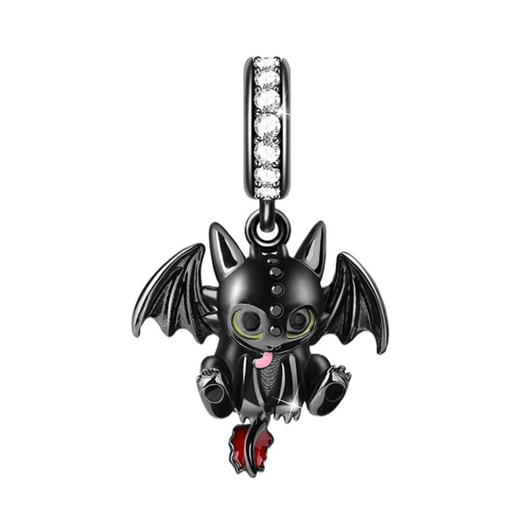 Dreamworks How to Train Your Dragon Playful Toothless Dangle Charm ...